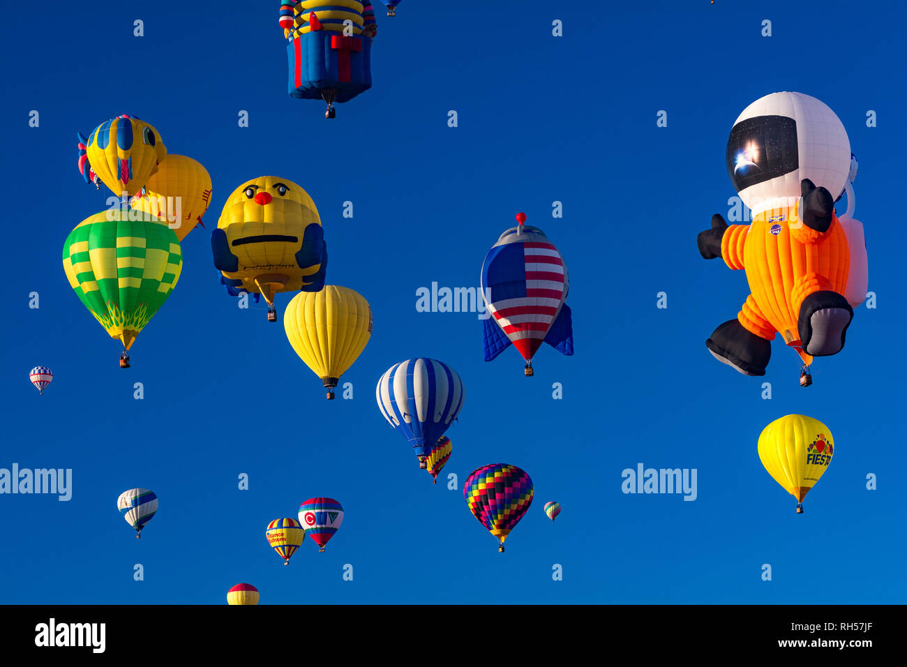 Scuba Hot Air Balloon Stock Photo - Alamy