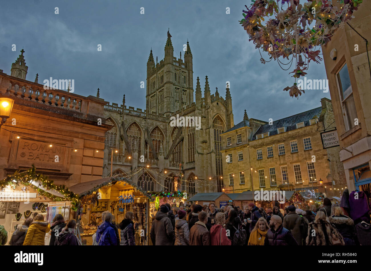 real life full size building avent calendar Stock Photo - Alamy