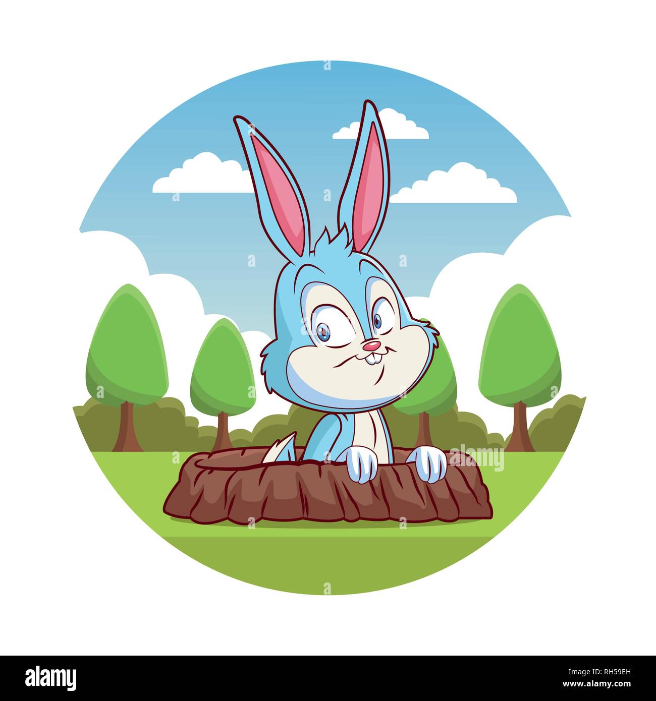 Cartoon Trees High Resolution Stock Photography and Images - Alamy