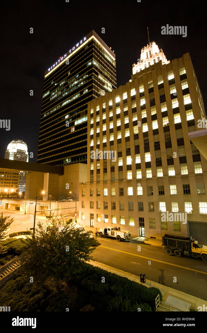 Winston-Salem, Forsyth County, North Carolina, USA Stock Photo - Alamy
