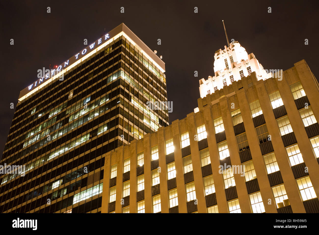 Winston-Salem, Forsyth County, North Carolina, USA Stock Photo - Alamy