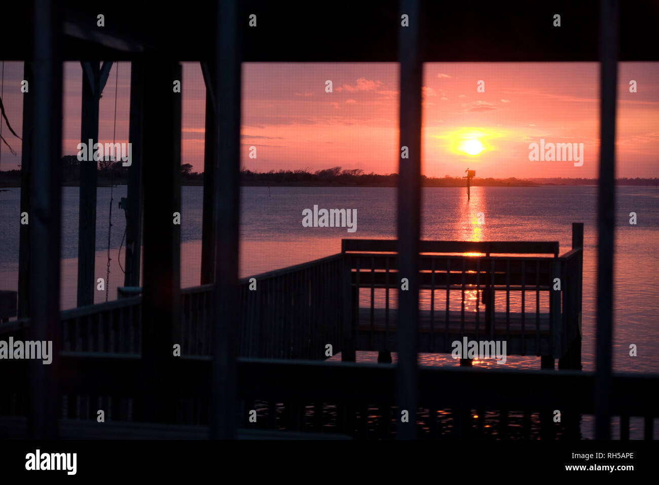 Surf City, Pender County, North Carolina, USA Stock Photo - Alamy