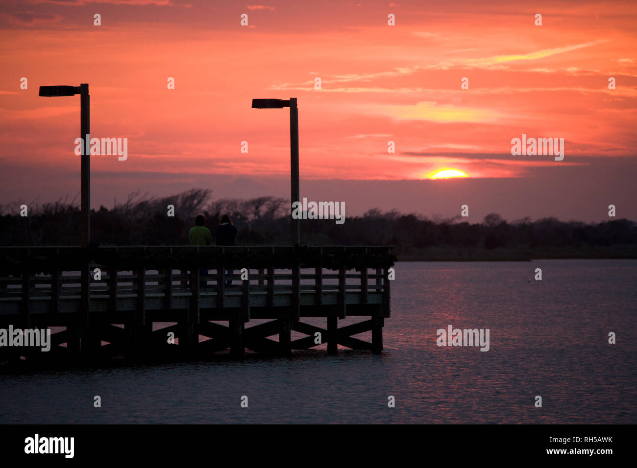 Surf City, Pender County, North Carolina, USA Stock Photo - Alamy