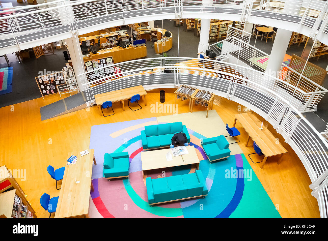 Johannesburg, South Africa - April 27 2011: Inside Interior of a Public ...