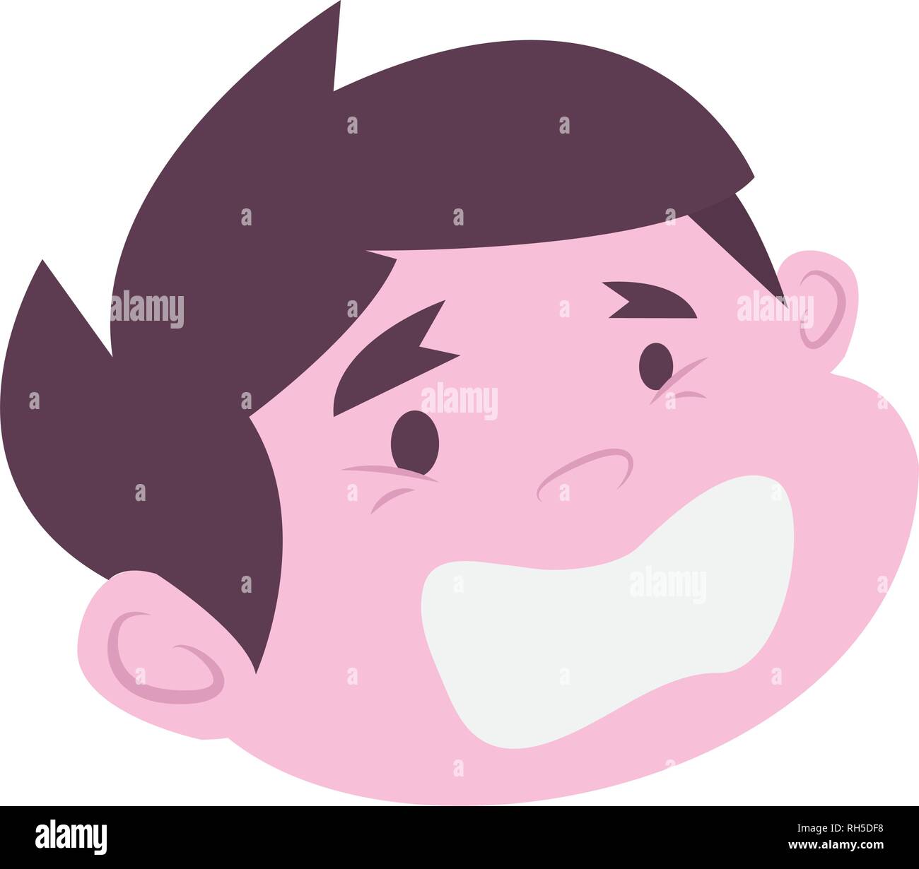 Child Grimace Pain High Resolution Stock Photography and Images - Alamy