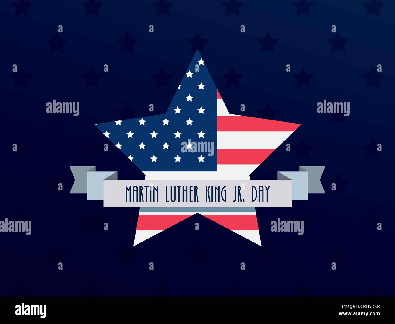 american flag star patriotic symbol vector illustration Stock Vector ...
