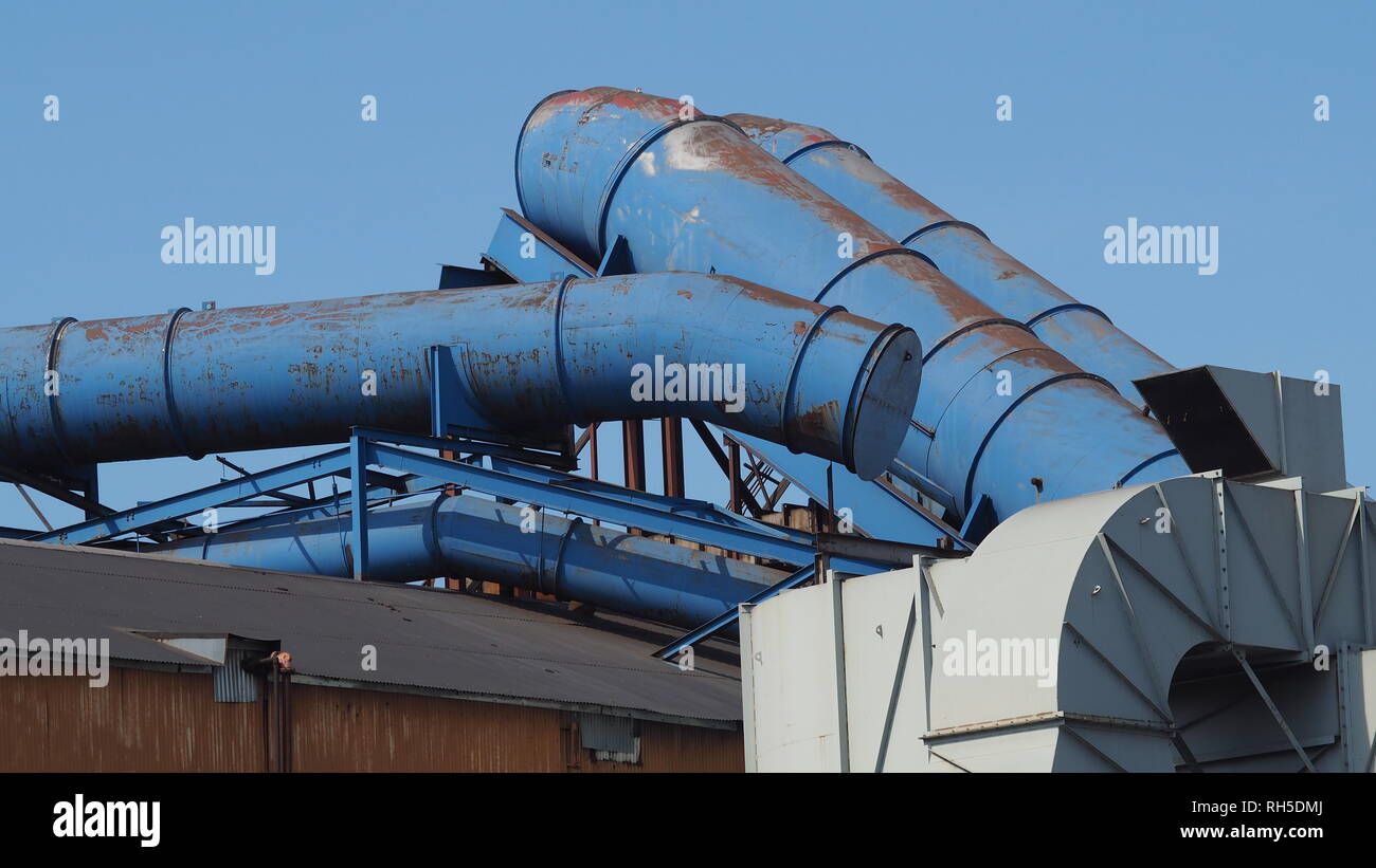 Factory ventilation duct hi-res stock photography and images - Alamy