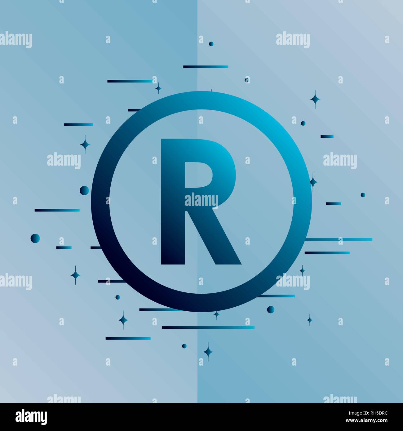 registered symbol copyright protection of intellectual vector ...