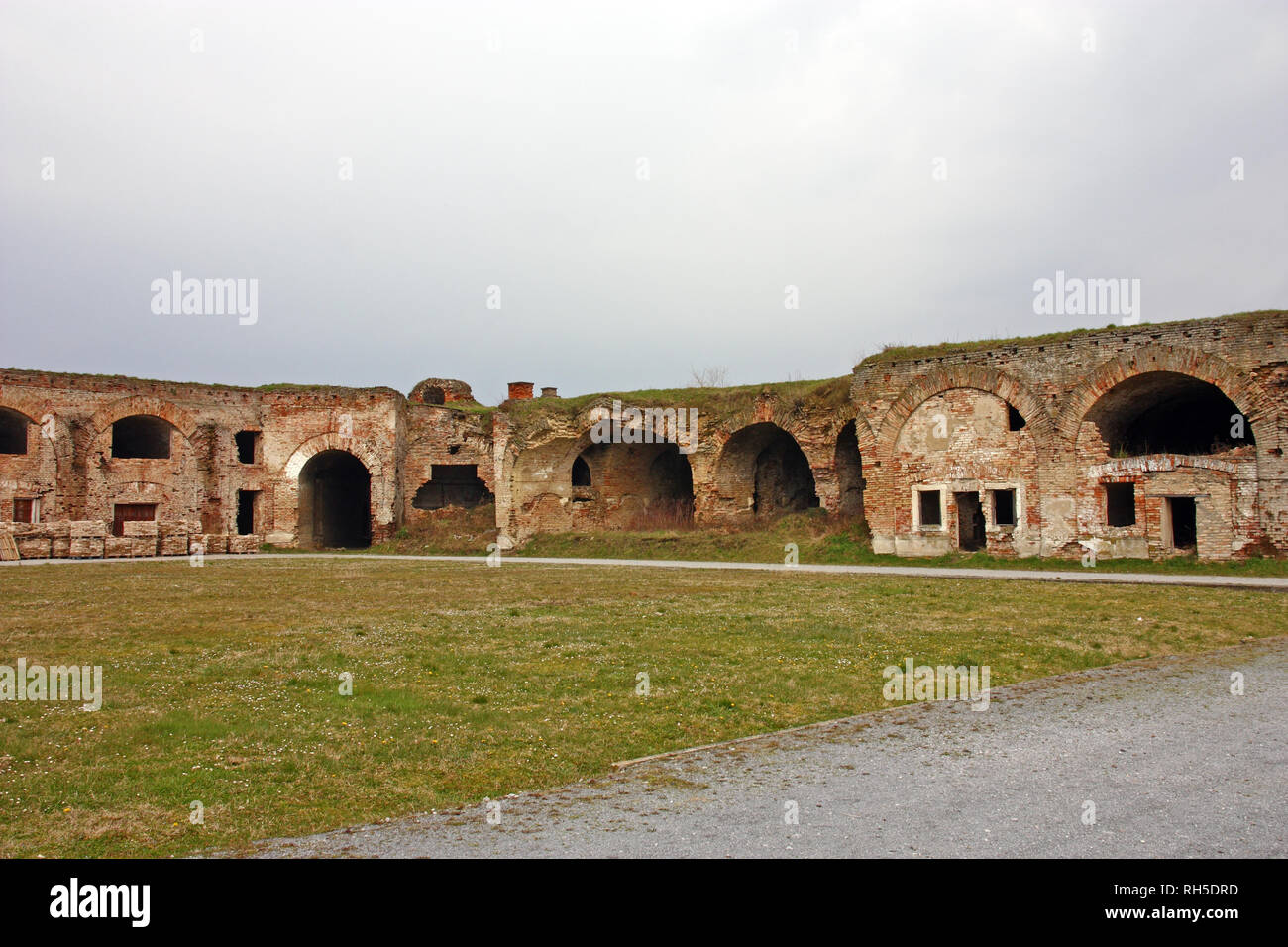 The Fortress of Brod, a fortress in Slavonski Brod, Croatia. Fortress ...