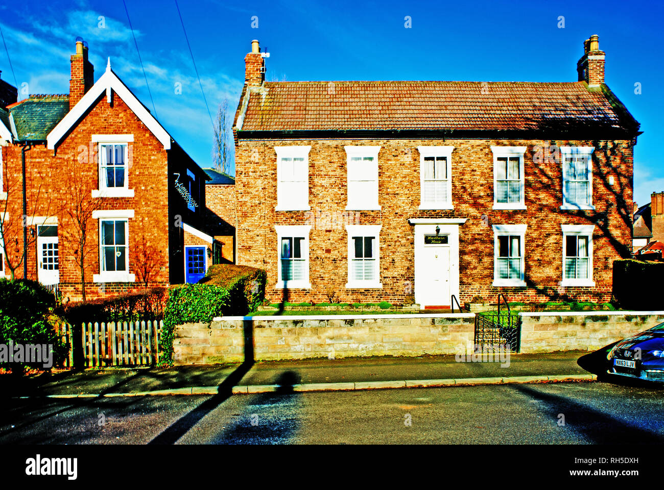 Hartburn village hi-res stock photography and images - Alamy