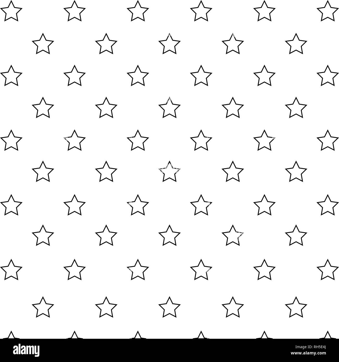 white background stars decoration pattern vector illustration Stock ...