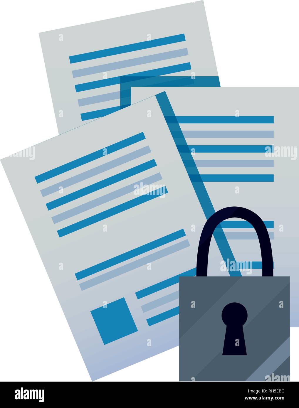 Secure papers Stock Vector Images - Alamy