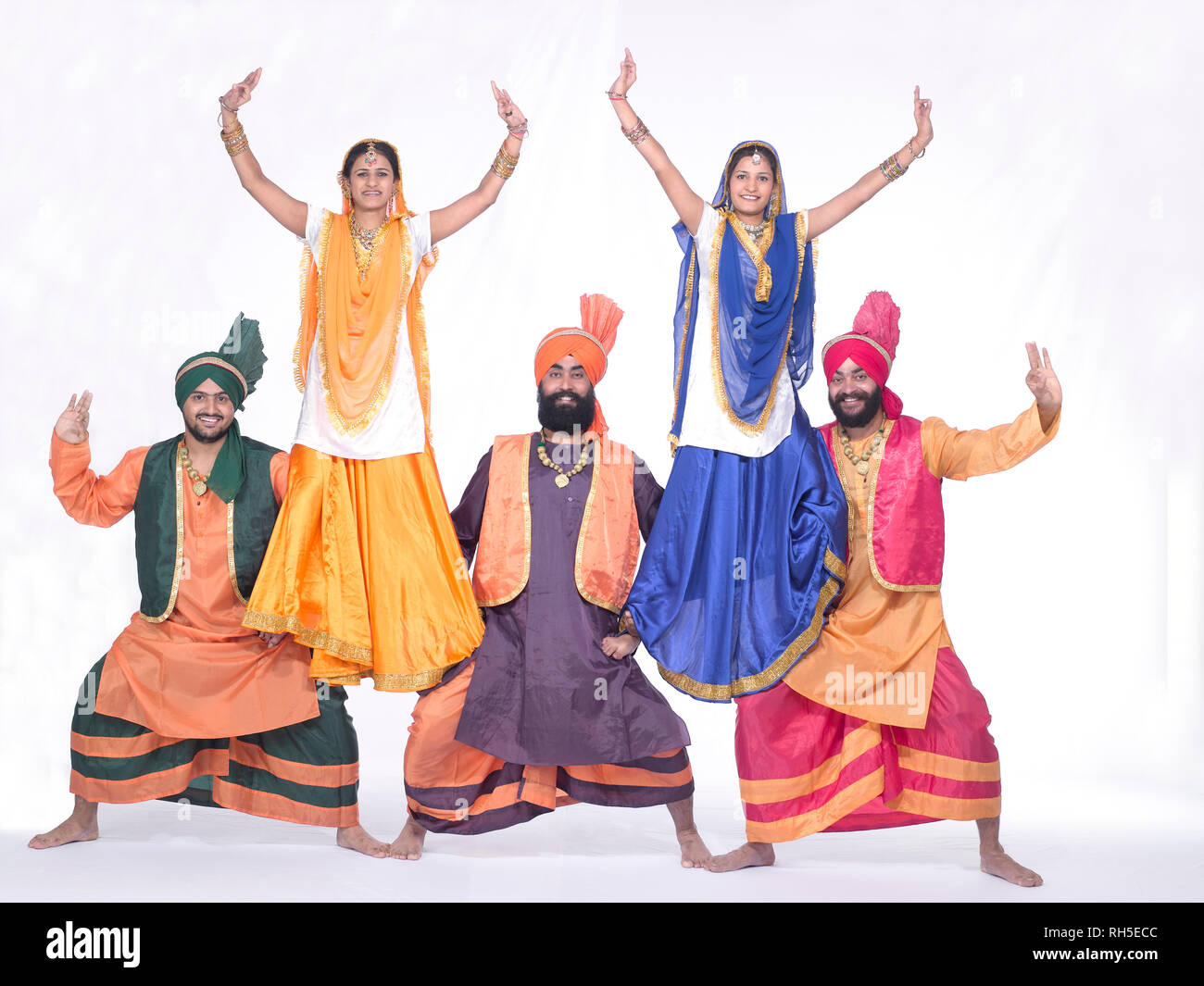 Portrait bhangra dancers hi-res stock photography and images - Alamy