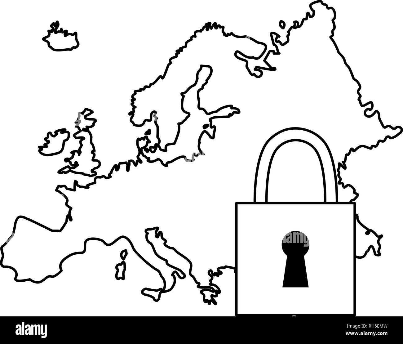 european union security data copyright of intellectual vector ...
