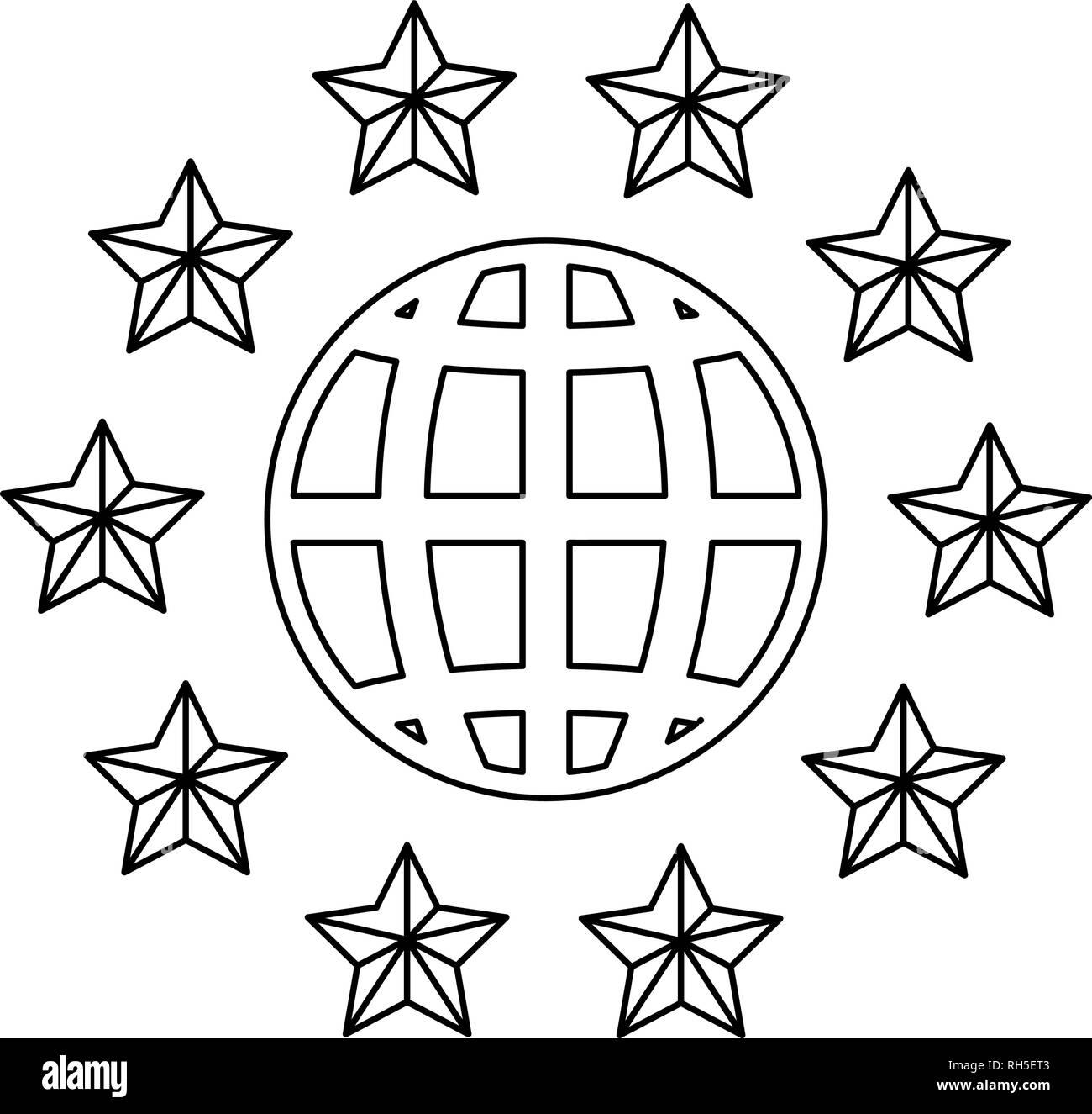 world copyright of intellectual sign vector illustration Stock Vector ...