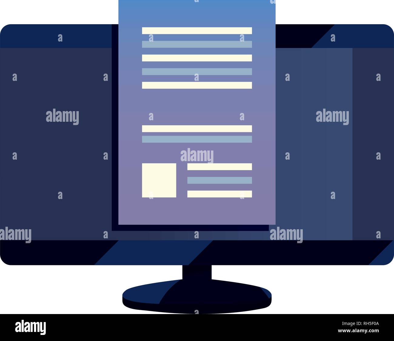 computer patent copyright of intellectual vector illustration Stock ...