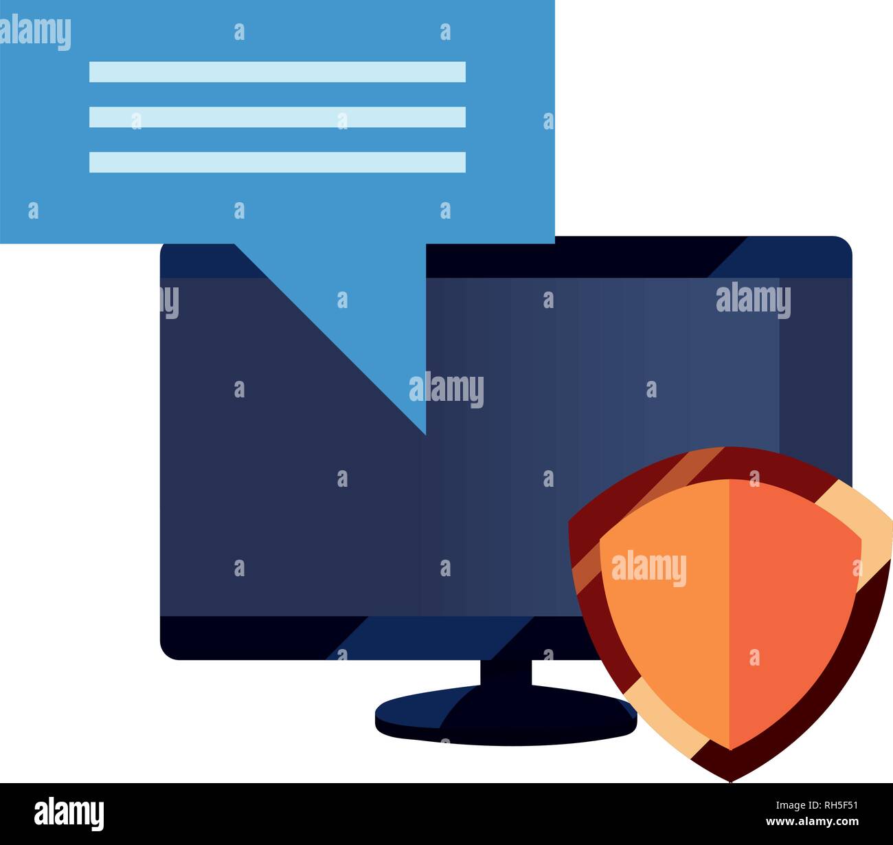 computer shield protection copyright of intellectual vector ...