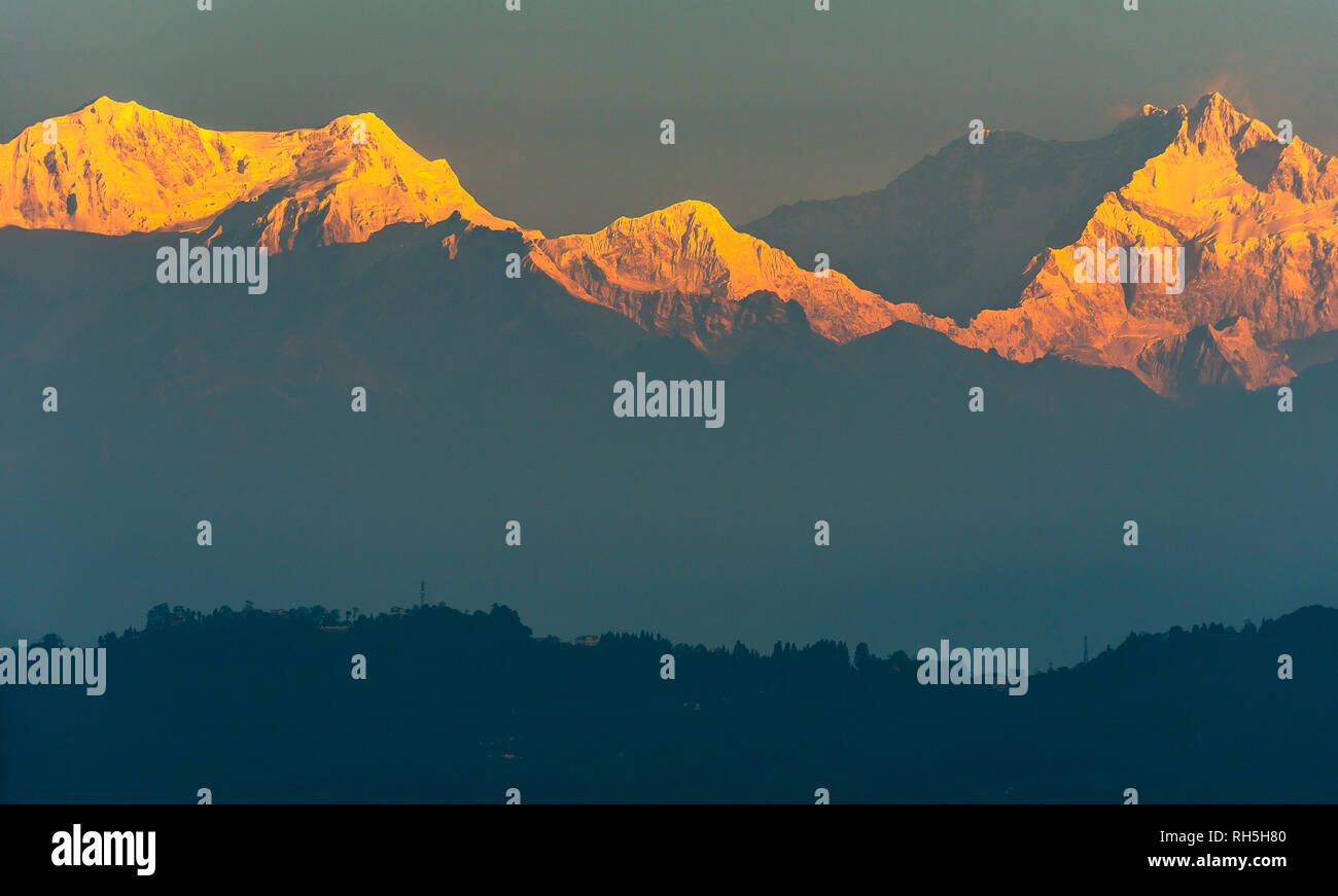 Mount Kanchenjunga Map