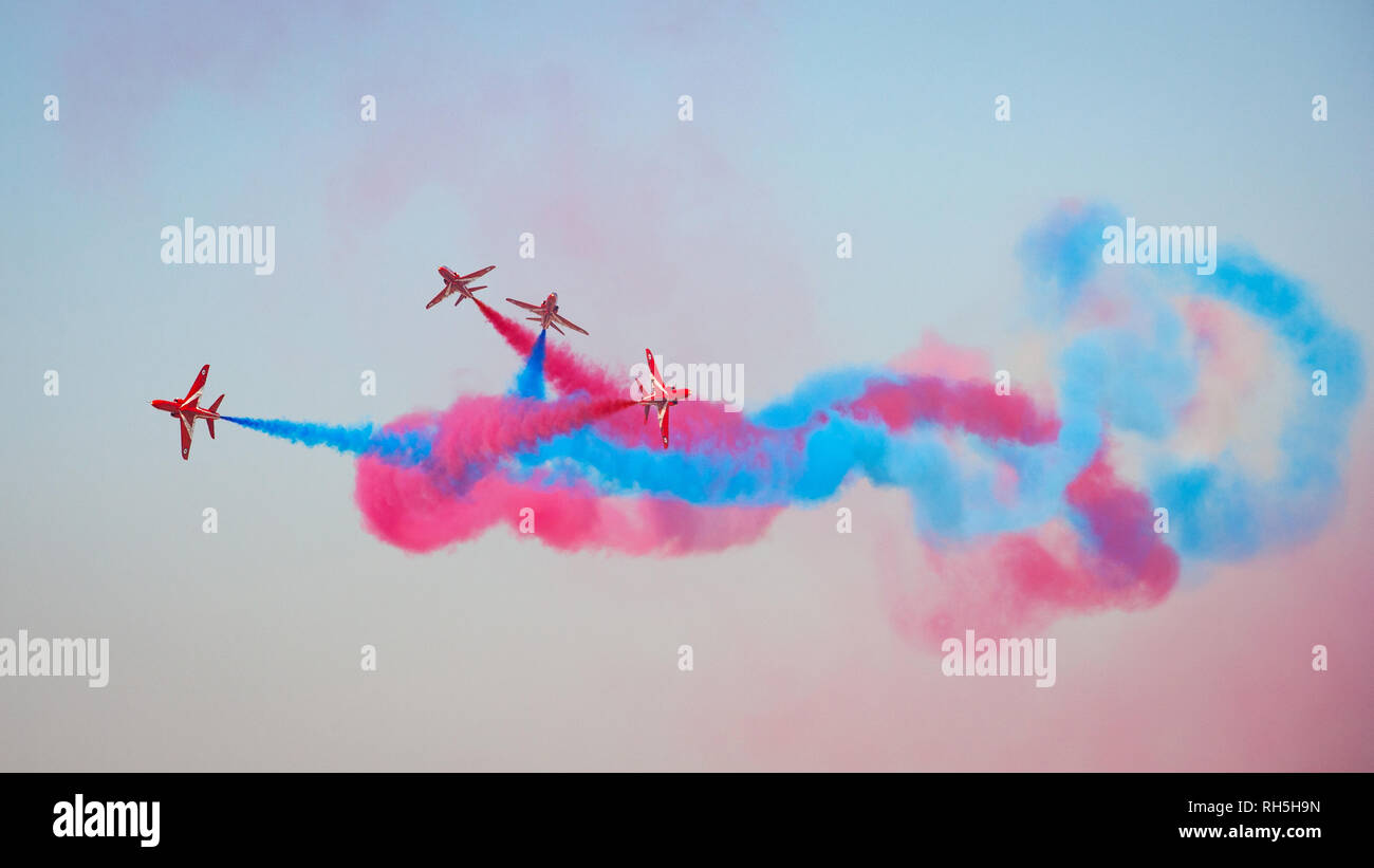 Uae aerobatic squadron hi-res stock photography and images - Alamy