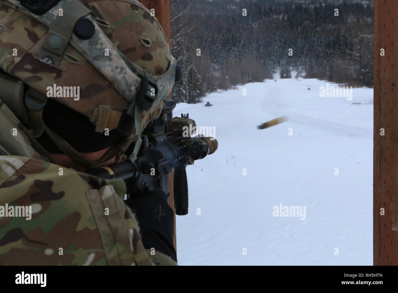 A Soldier with 1st Battalion 21st Infantry Regiment, Schofield Barracks ...