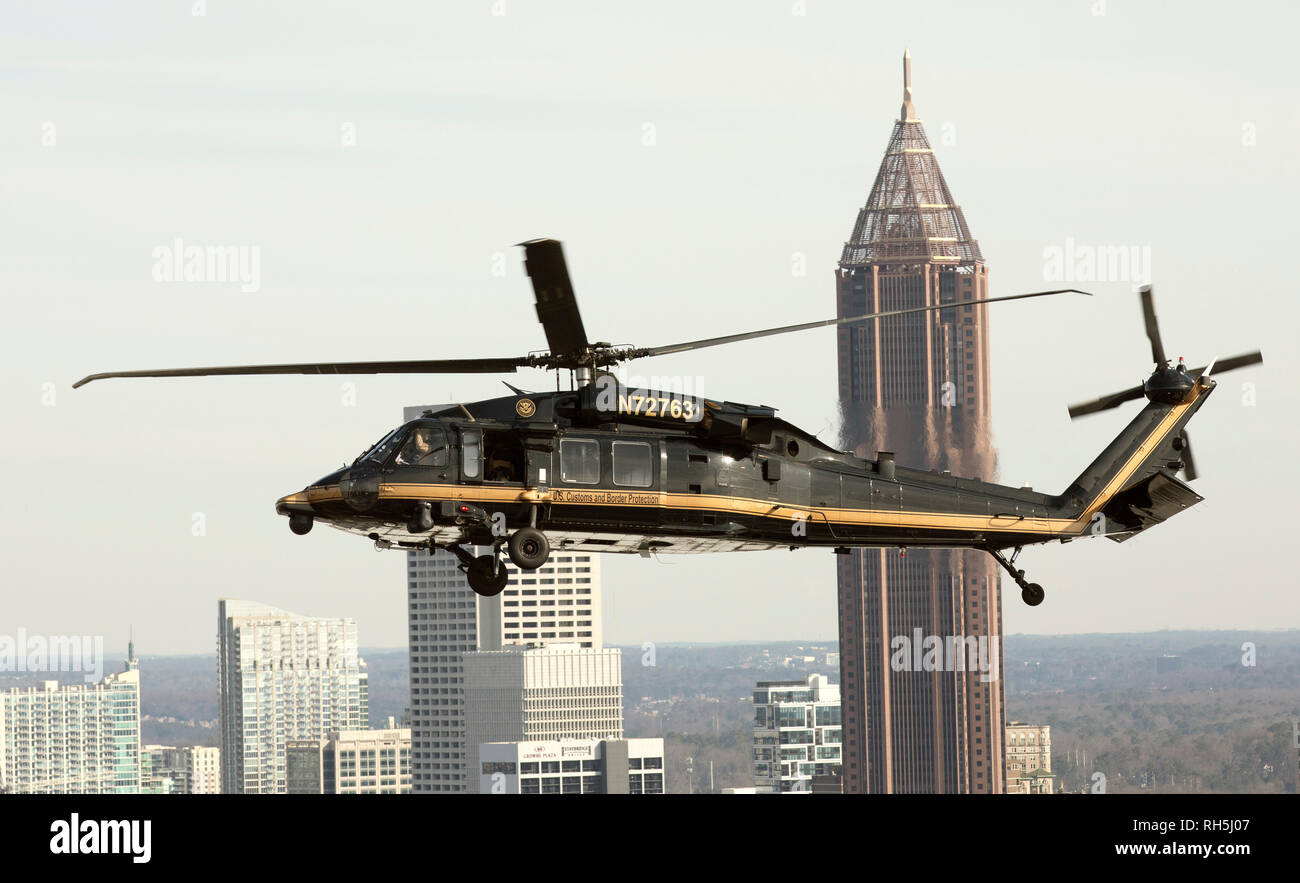 A U.S. Customs and Border Protection Air and Marine Operations UH-60 ...