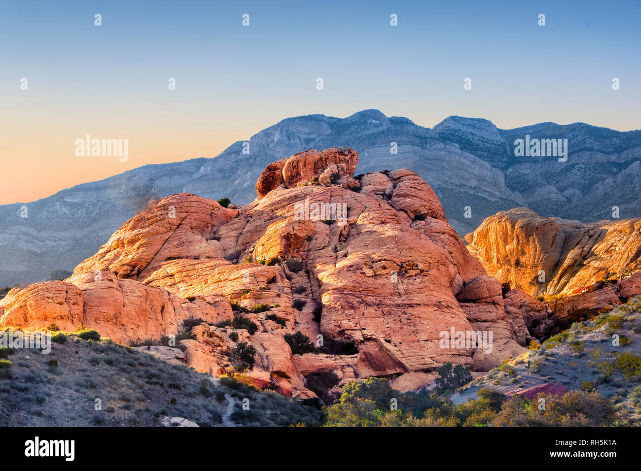 Red Rock Canyon, Las Vegas, Nevada, USA Stock Photo - Alamy