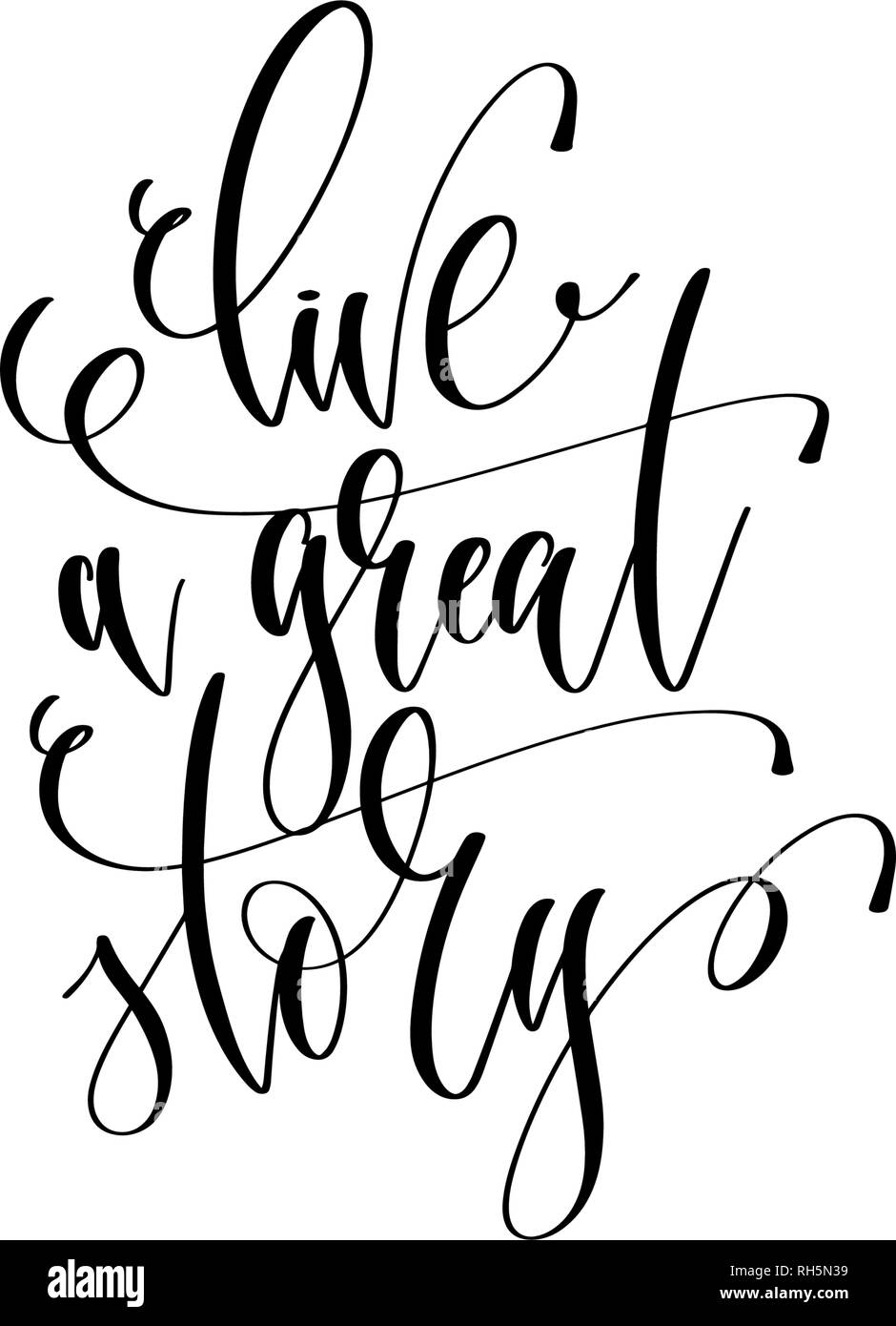 hand lettering inscription text to overly family photo album Stock ...