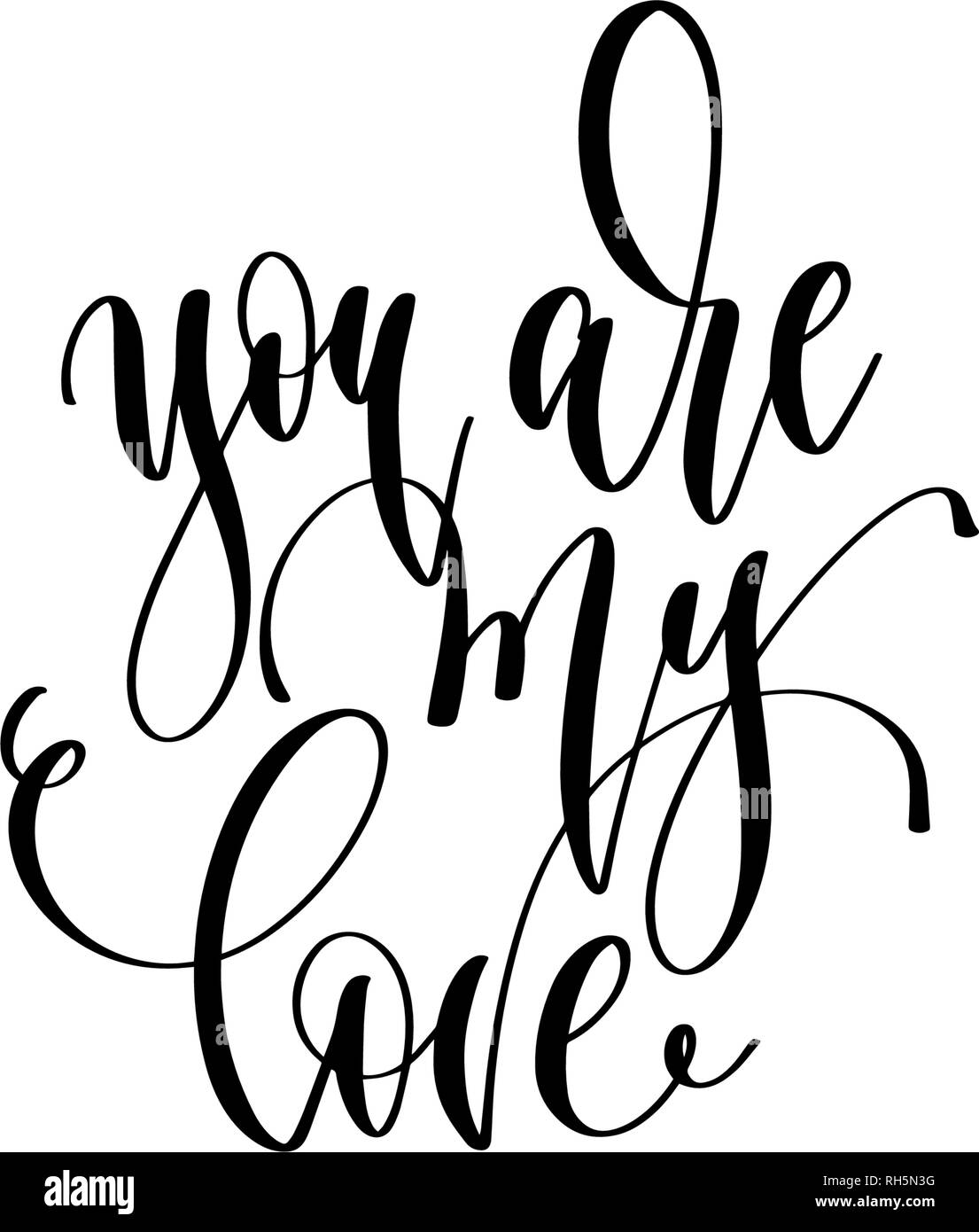 hand lettering inscription text to overly family photo album Stock ...