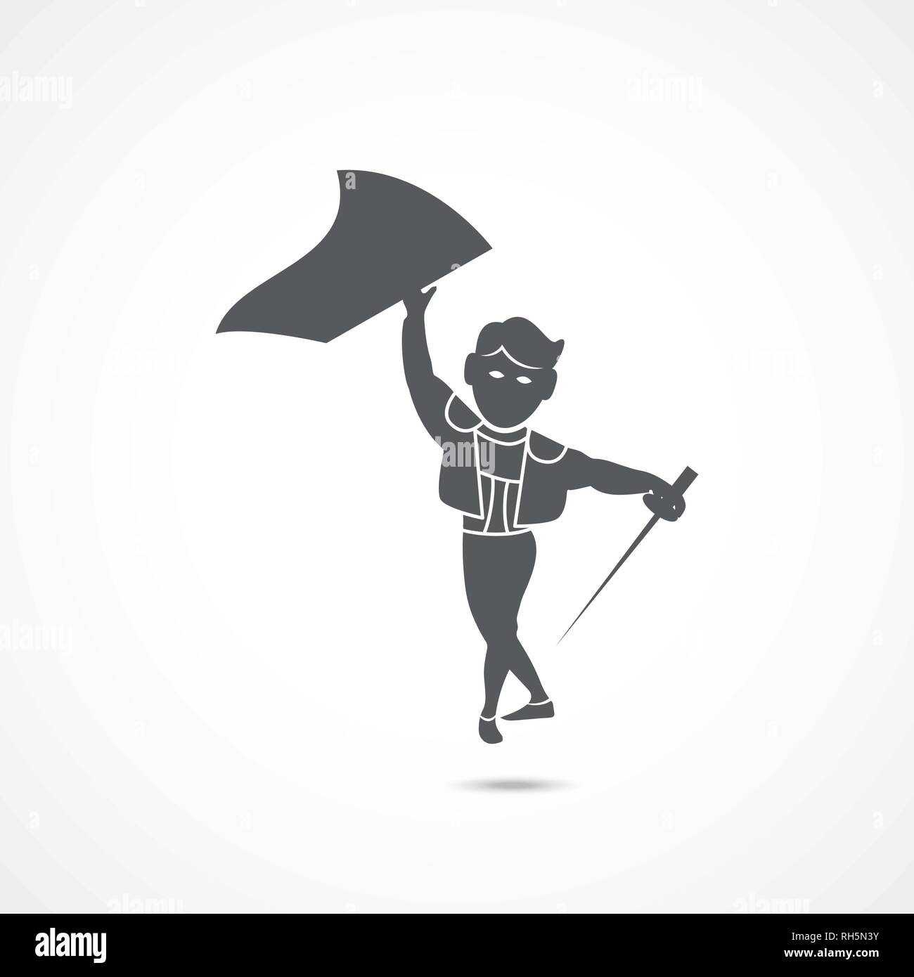 Bullfighter cartoon Stock Vector Images - Alamy