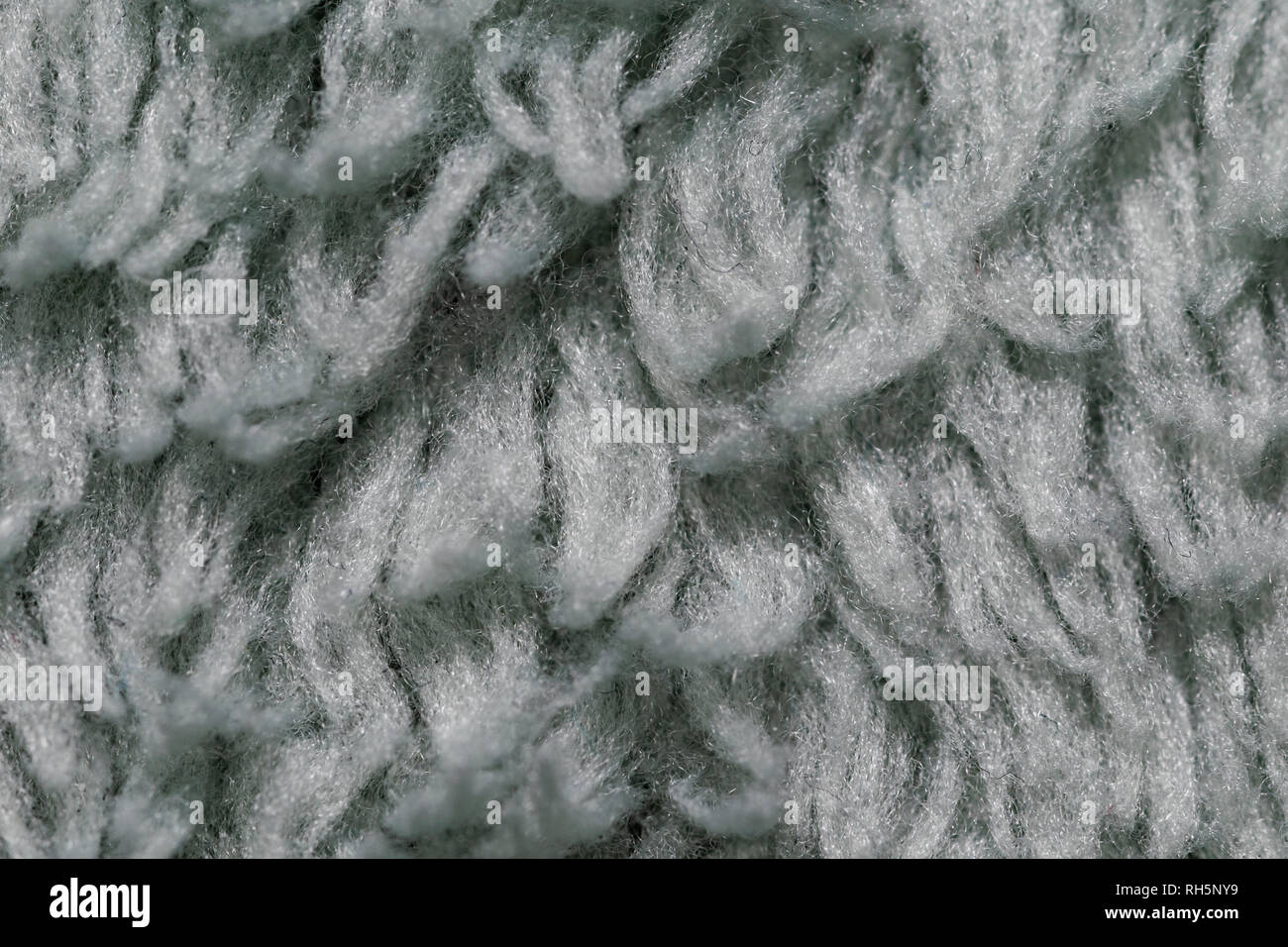 Material in close-up. The structure of the fabric with visible threads ...