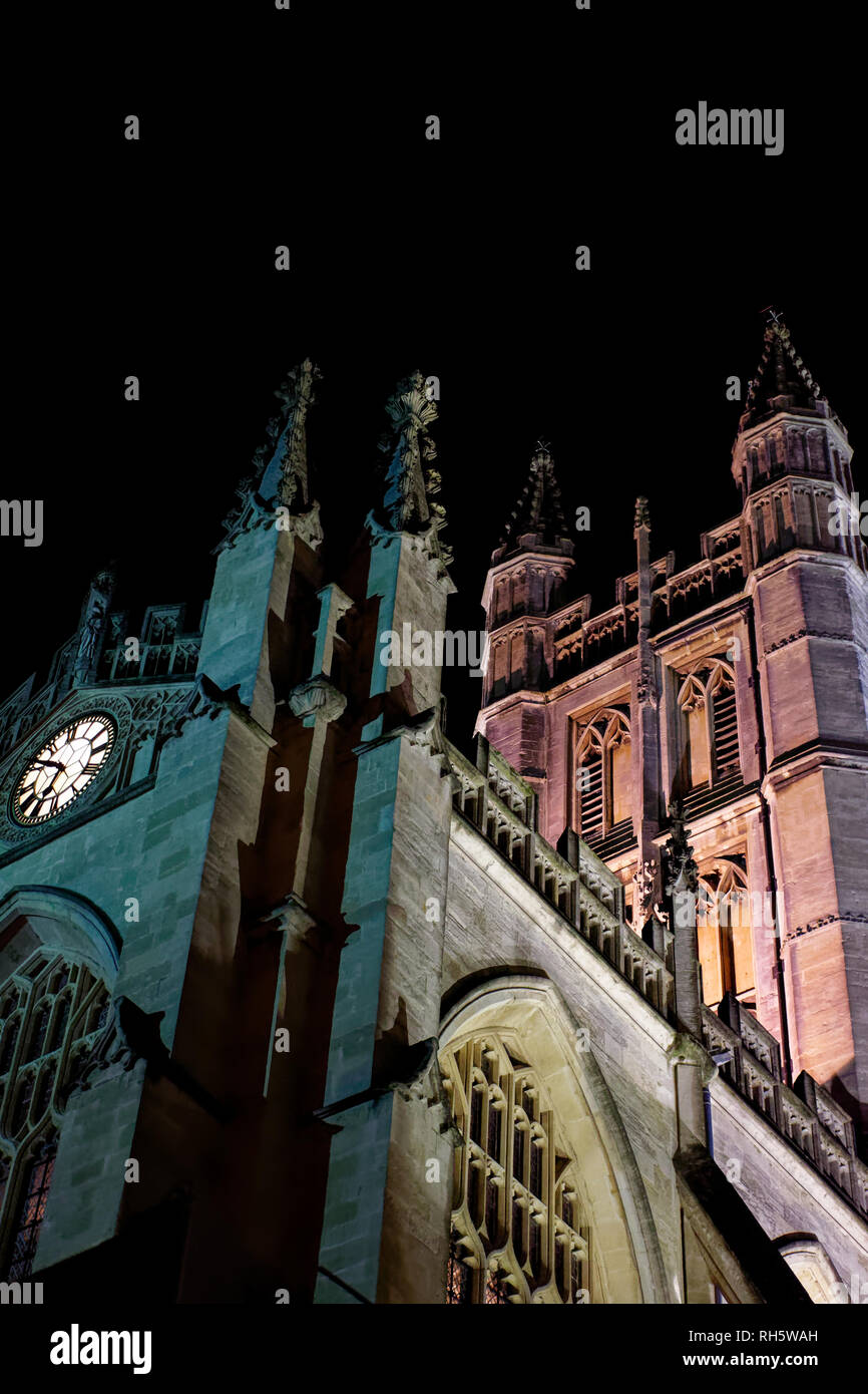 real life full size building avent calendar Stock Photo - Alamy