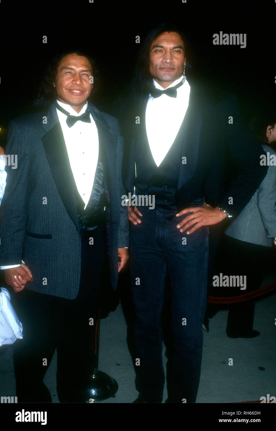 BEVERLY HILLS, CA - NOVEMBER 2: Actor Rino Thunder and actor Victor ...