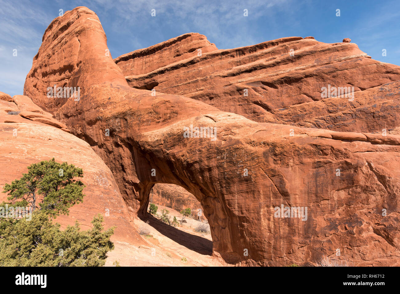 Private Arch is located on the Devils Garden Trail within Arches ...