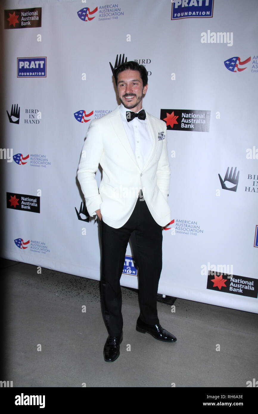 New York, USA. January 31, 2019 Nathaniel Hoho attend American ...