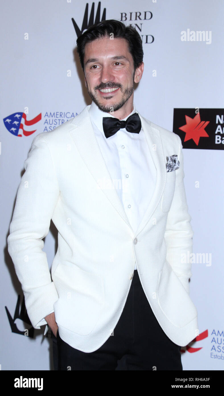 New York, USA. January 31, 2019 Nathaniel Hoho attend American ...