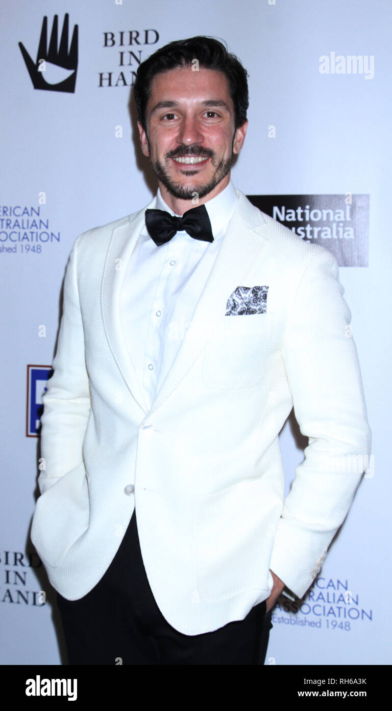 New York, USA. January 31, 2019 Nathaniel Hoho attend American ...