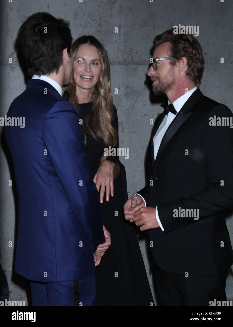 New York, USA. January 31, 2019 Elle MacPherson, Arpad Flynn Alexander ...