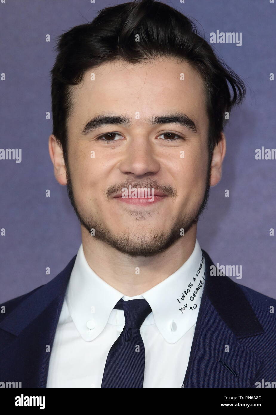 Keean Johnson attends the 'Alita: Battle Angel' World Premiere at the ...