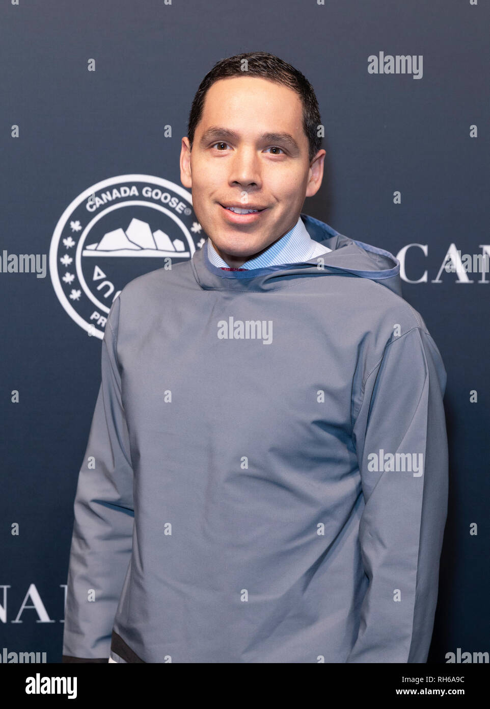 New York, NY - January 31, 2019: Natan Obed attends Canada Goose ...