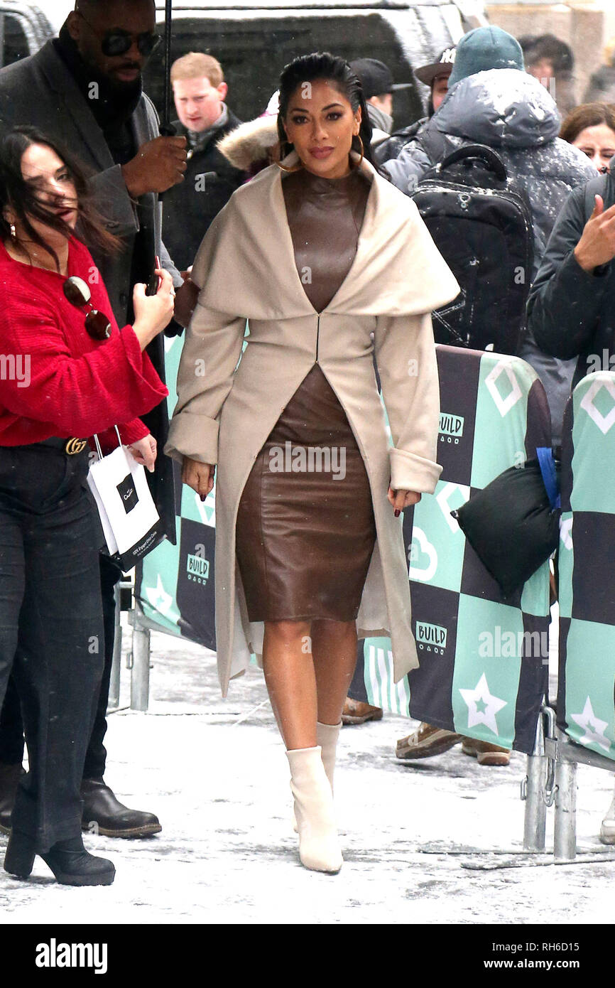 Nicole Scherzinger arriving at the talk show 'Build Series' in Build ...