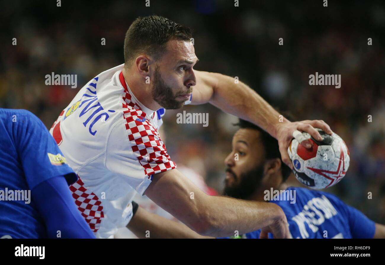 firo: 23.01.2019, Handball: World Cup World Cup Main Round France ...