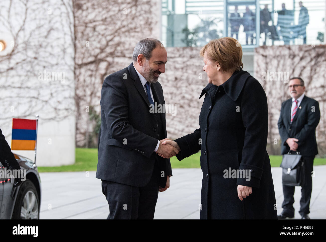 Berlin, Germany. 01st Feb, 2019. Federal Chancellor Angela Merkel (CDU ...