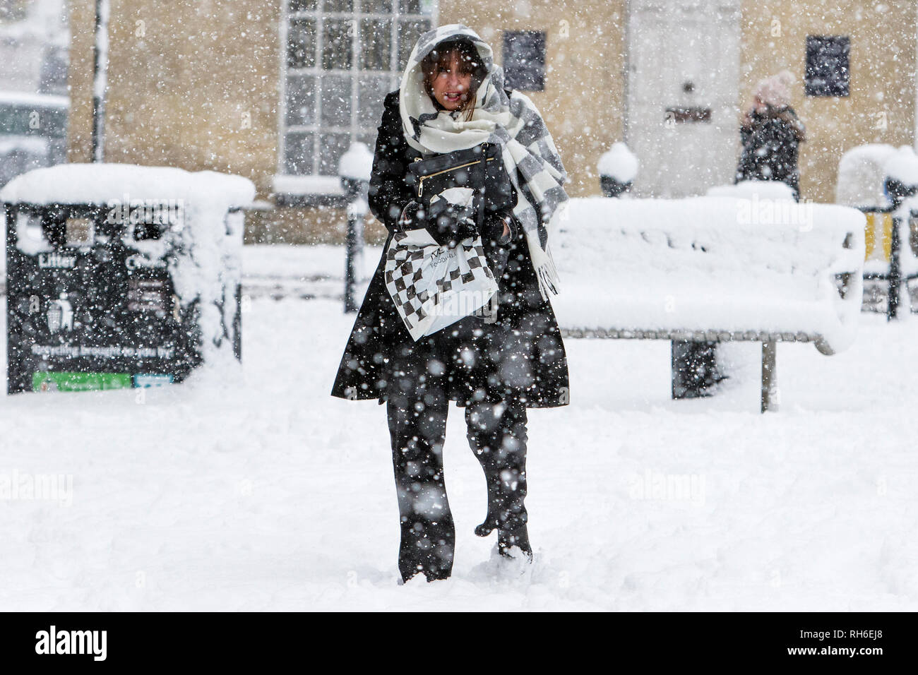 Braves blizzard hi-res stock photography and images - Alamy