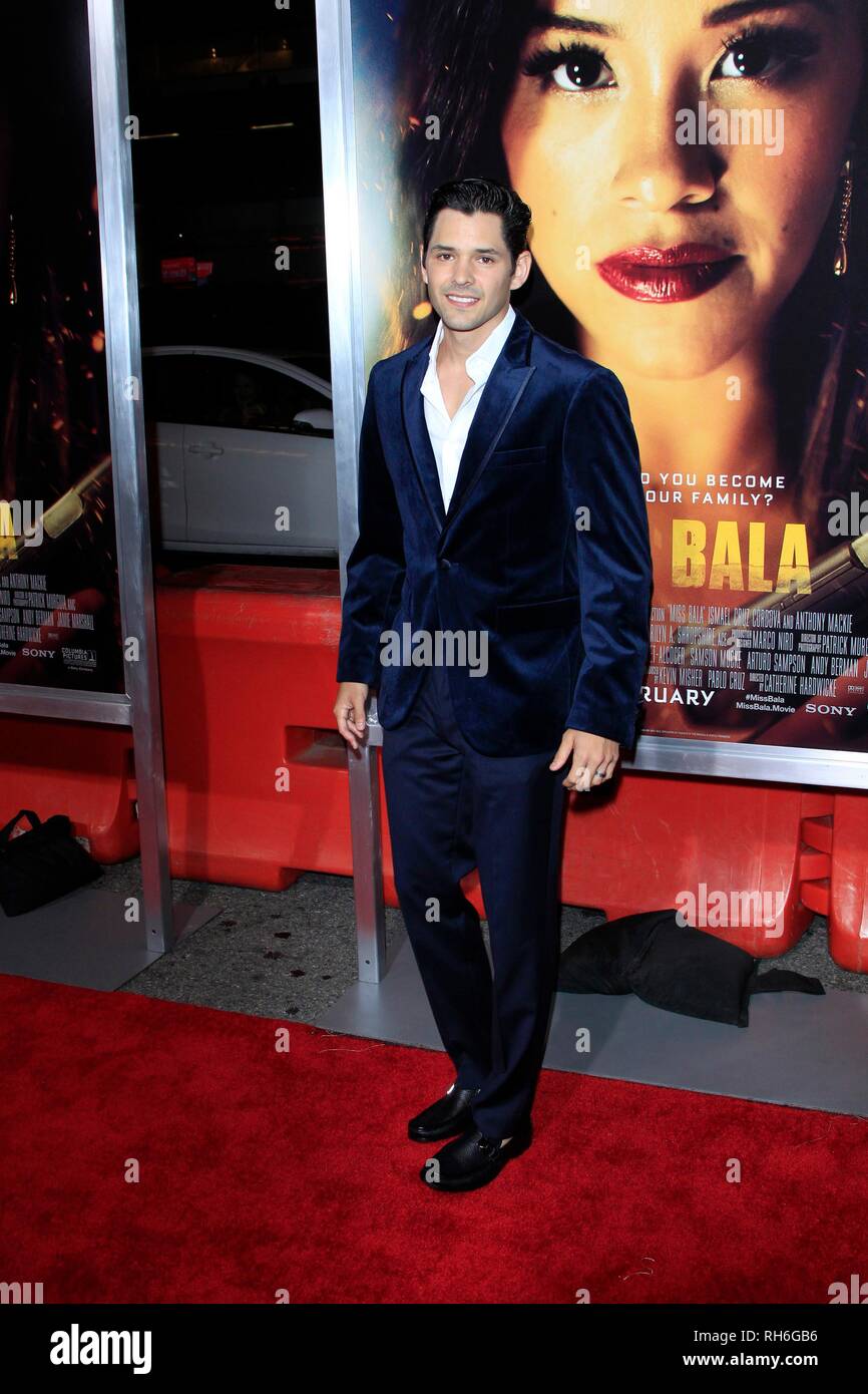 Los Angeles, CA, USA. 30th Jan, 2019. Ricardo Abarca at arrivals for ...