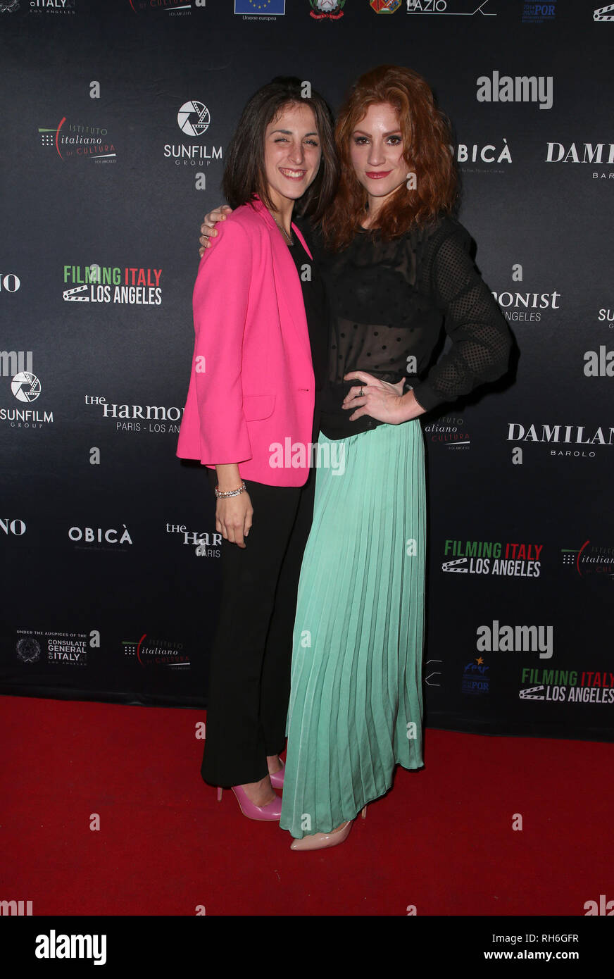 LOS ANGELES, CA - JANUARY 31: Guests, at Filming Italy Day 3 at Harmony ...