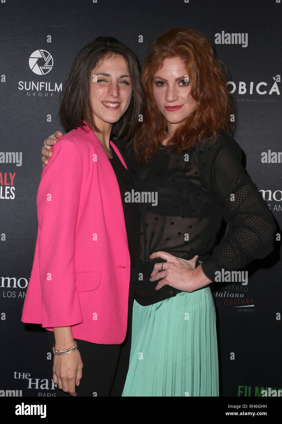 LOS ANGELES, CA - JANUARY 31: Guests, at Filming Italy Day 3 at Harmony ...