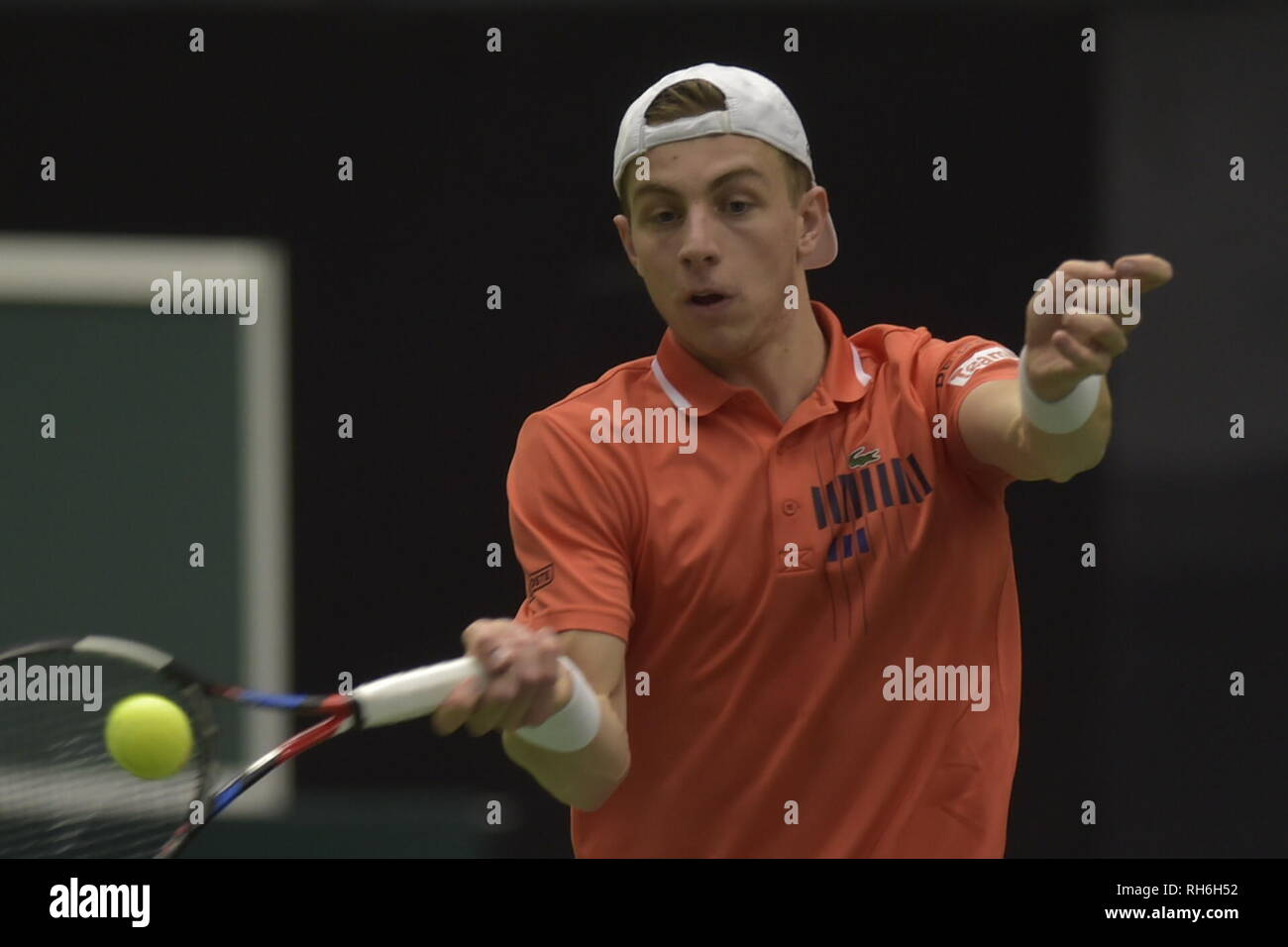 Tennis player Tallon Griekspoor of Netherlands in action during the ...