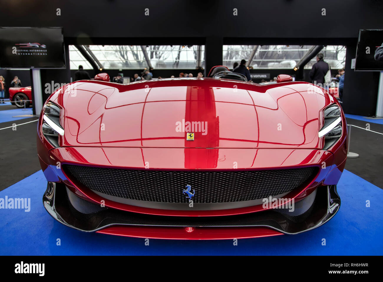 Paris, France. 31st Jan, 2019. Ferrari Monza SP1 prototype - The ...