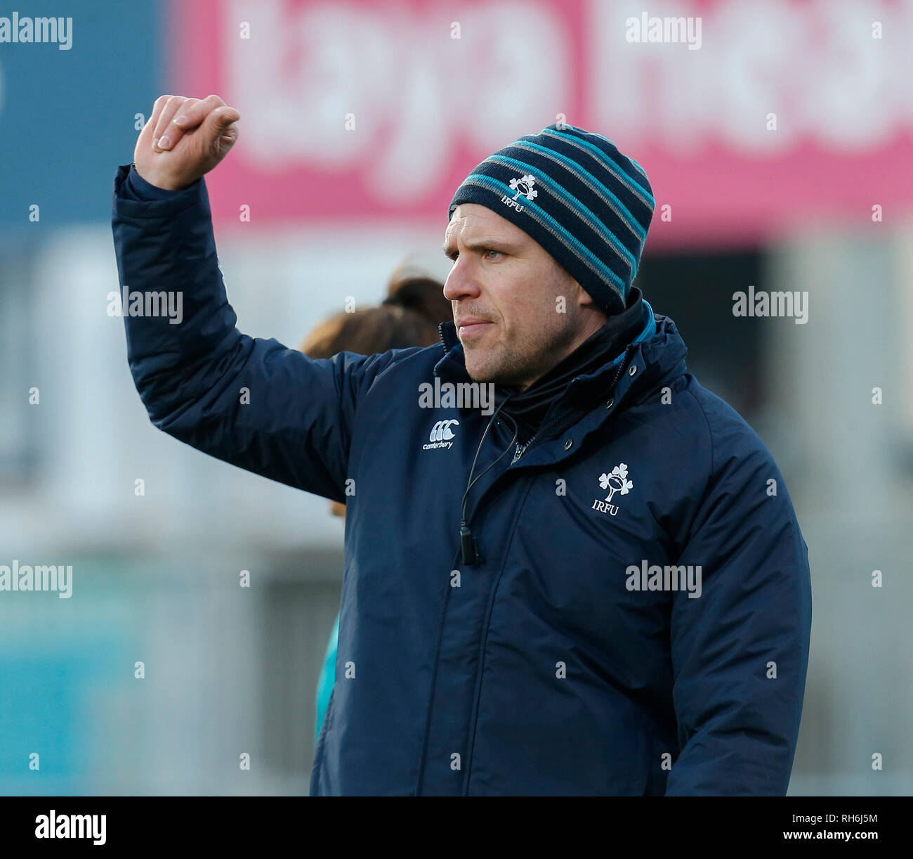 Energia Park, Dublin, Ireland. 1st Feb, 2019. Womens Six Nations rugby ...