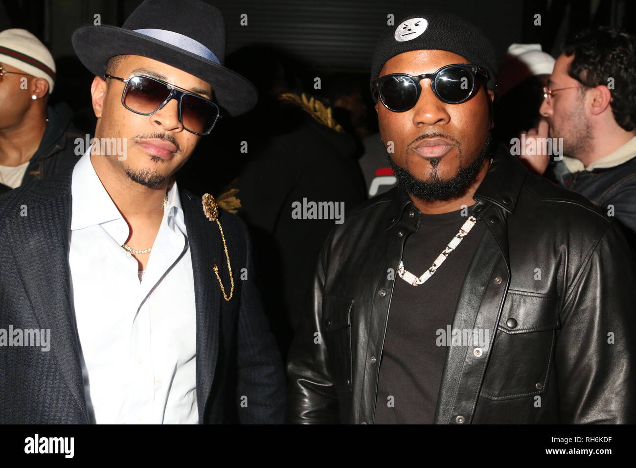 Atlanta, GA, USA. 31st Jan, 2019. T.I. & Jeezy backstage at the Bud ...